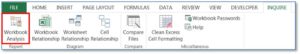 Inquire - Workbook Analysis in Excel - Excel TV