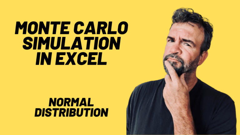 Monte Carlo Simulation Excel: Formula Tutorial & Example Download - Excel TV