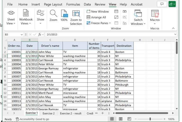 How to Freeze a Row in Excel