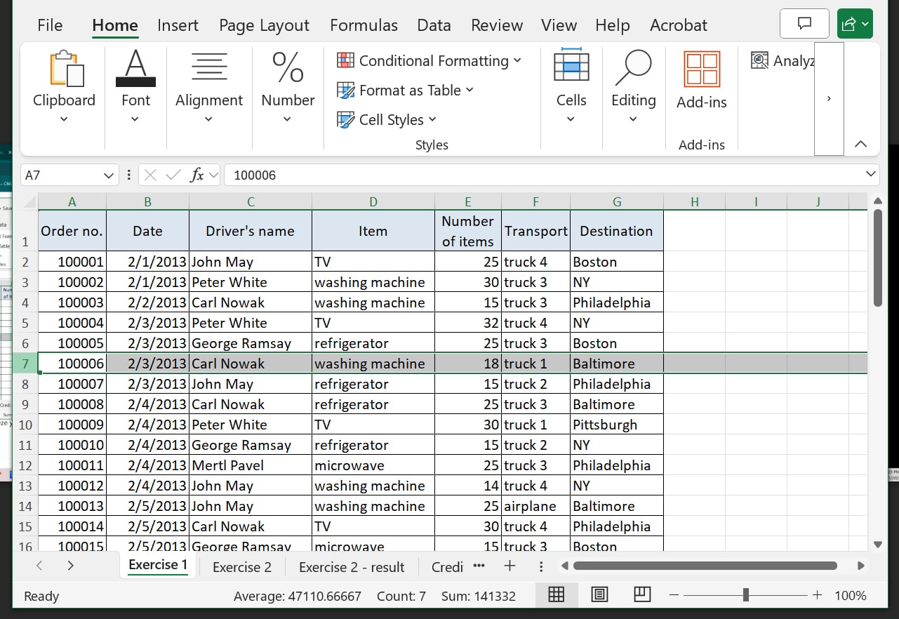 How to Freeze a Row in Excel