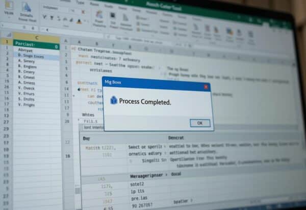 Excel VBA Message Box