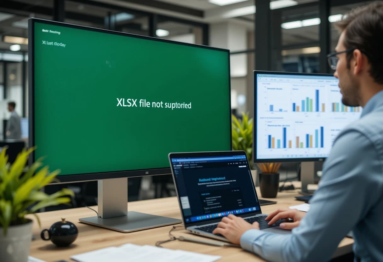 Excel XLSX File Not Supported