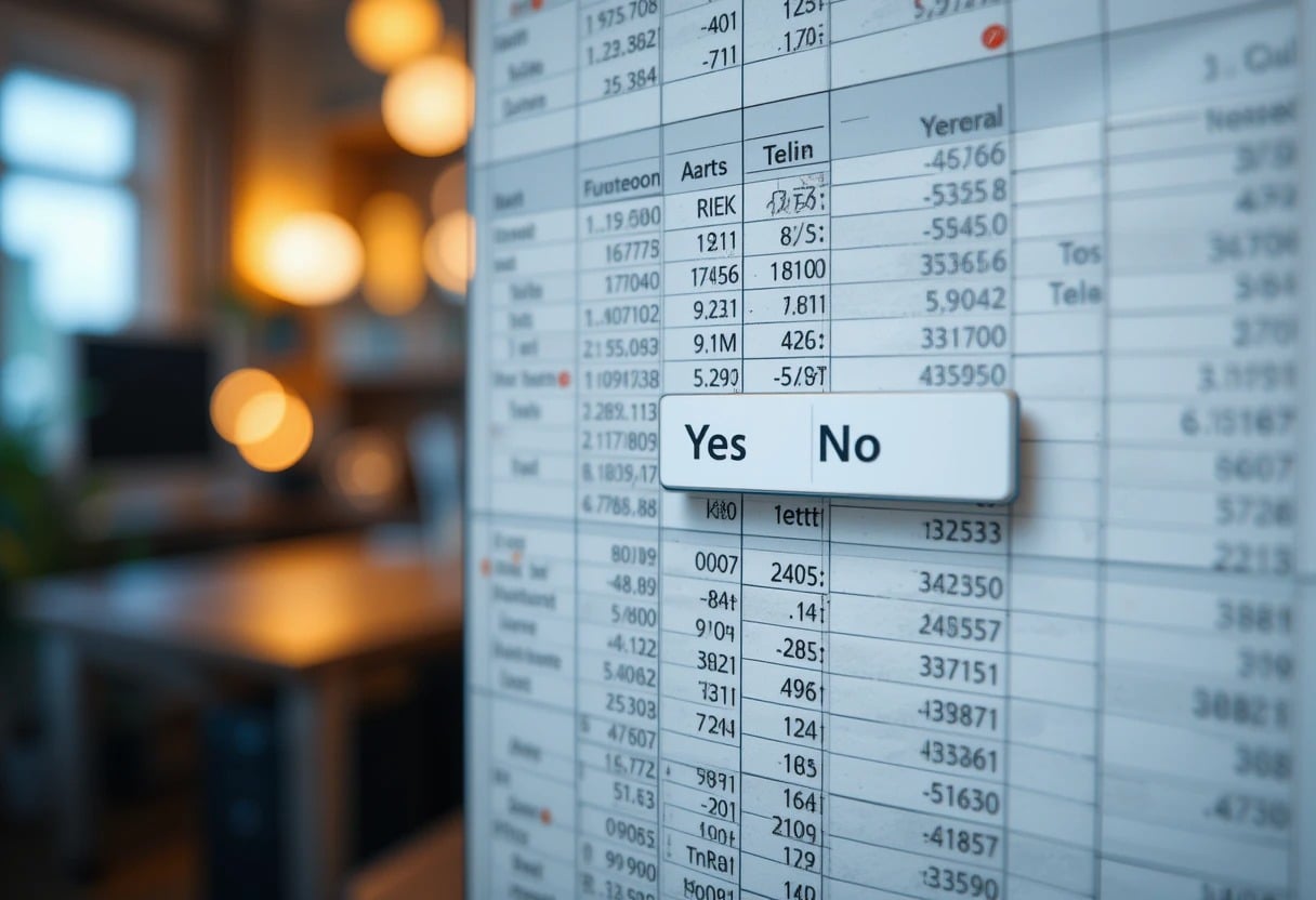 Excel Yes No Drop Down