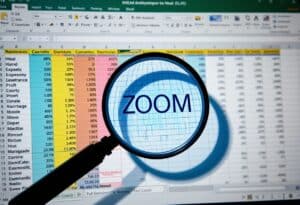 Excel Zoom Size