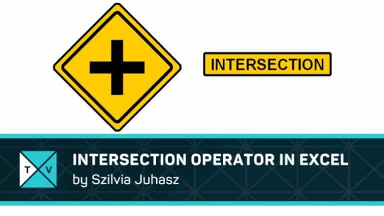 Intersection Operator with Named Ranges - Excel Tips and Tricks - Excel TV