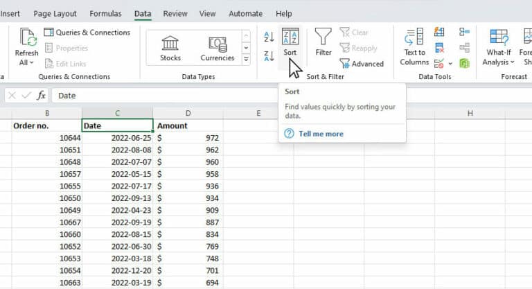 How to Unsort in Excel: Get Back to Your Organized Spreadsheet in No ...