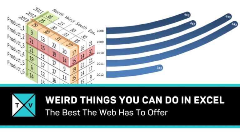 Weird Things You Can Do In Excel - Excel TV